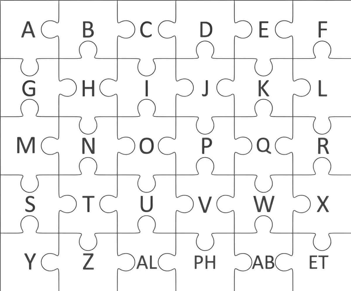 Cryptogram Puzzle Excel Template Free Download – The Fox Click : Free ...