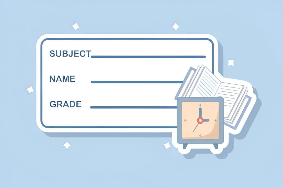 Student Gradebook for School Excel Template Free Download – The Fox ...