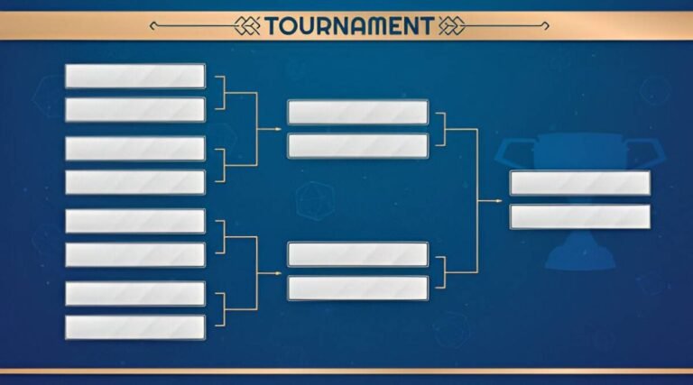 Tournament Bracket Chart Excel Template Free Download – The Fox Click ...