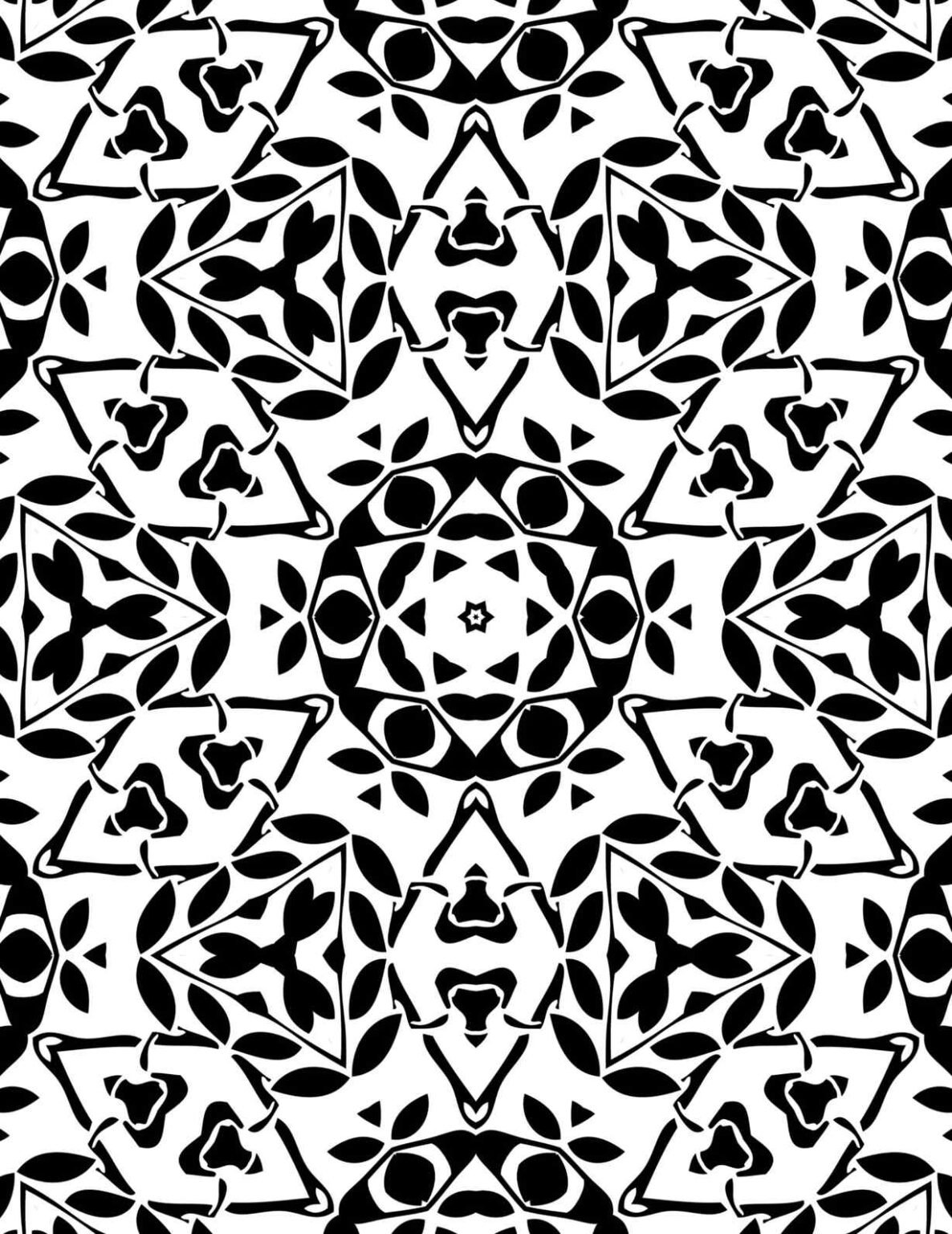 Desert Bloom: Free Downloadable Moroccan-Inspired Star Mandala for ...