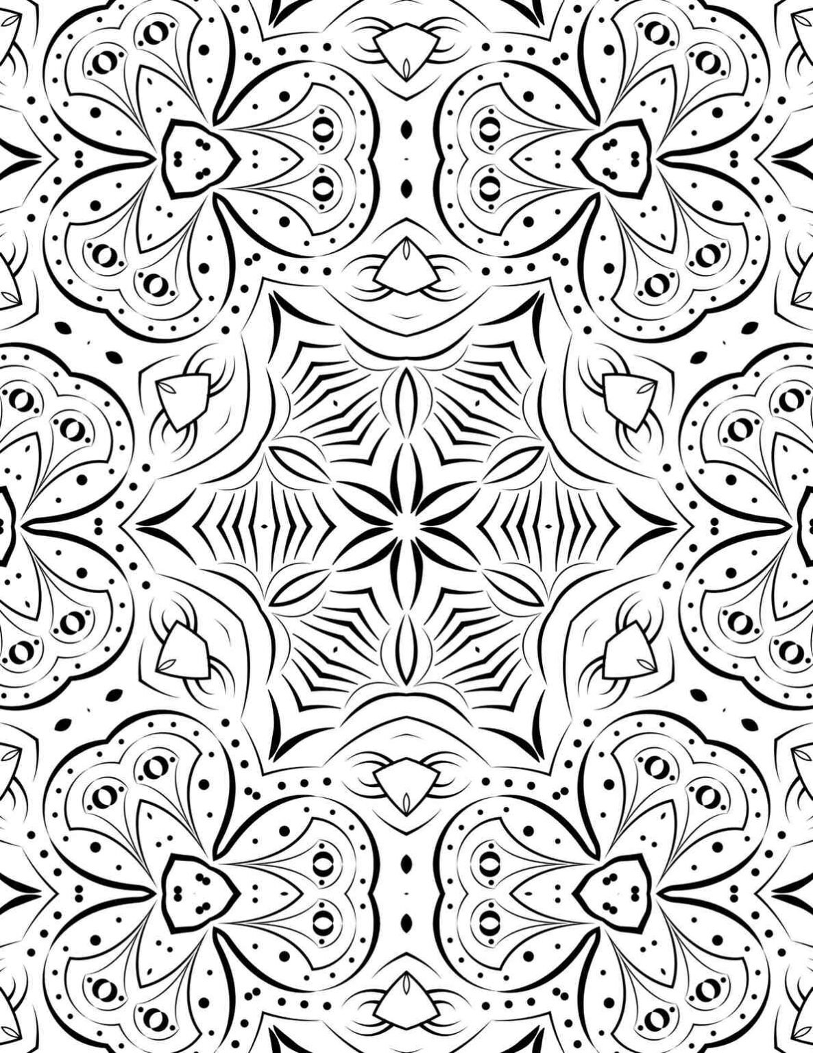 Embrace Flow and Focus with the “Petal Pulse” Free Mandala Coloring ...