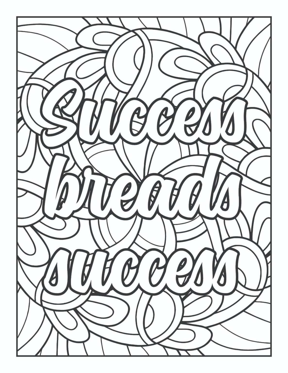 Fuel Your Momentum: “Success Breeds Success” Inspiring Mandala for ...
